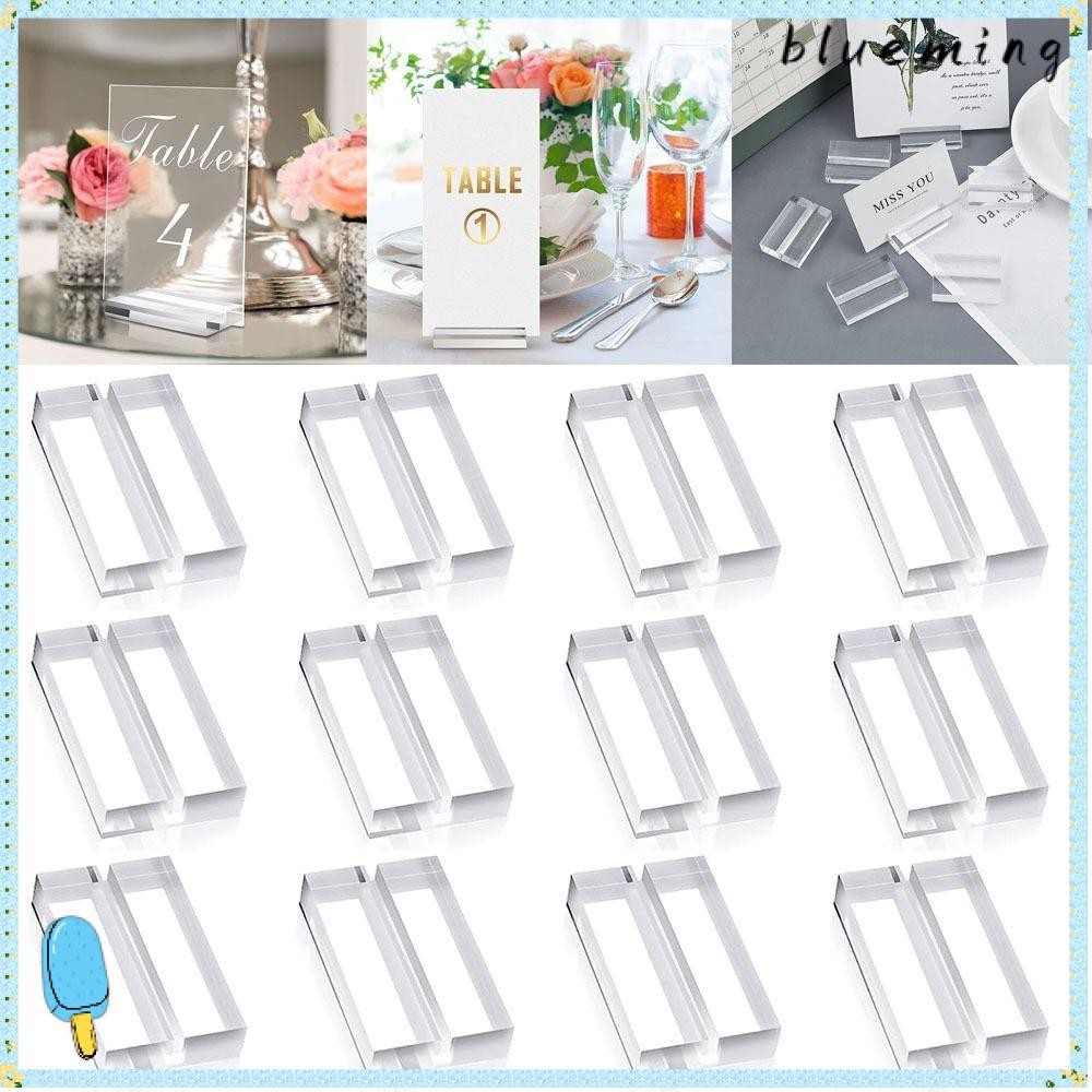 Blueming2 Place Card Photos Clips Paper Clamp Picture Cards Display ...