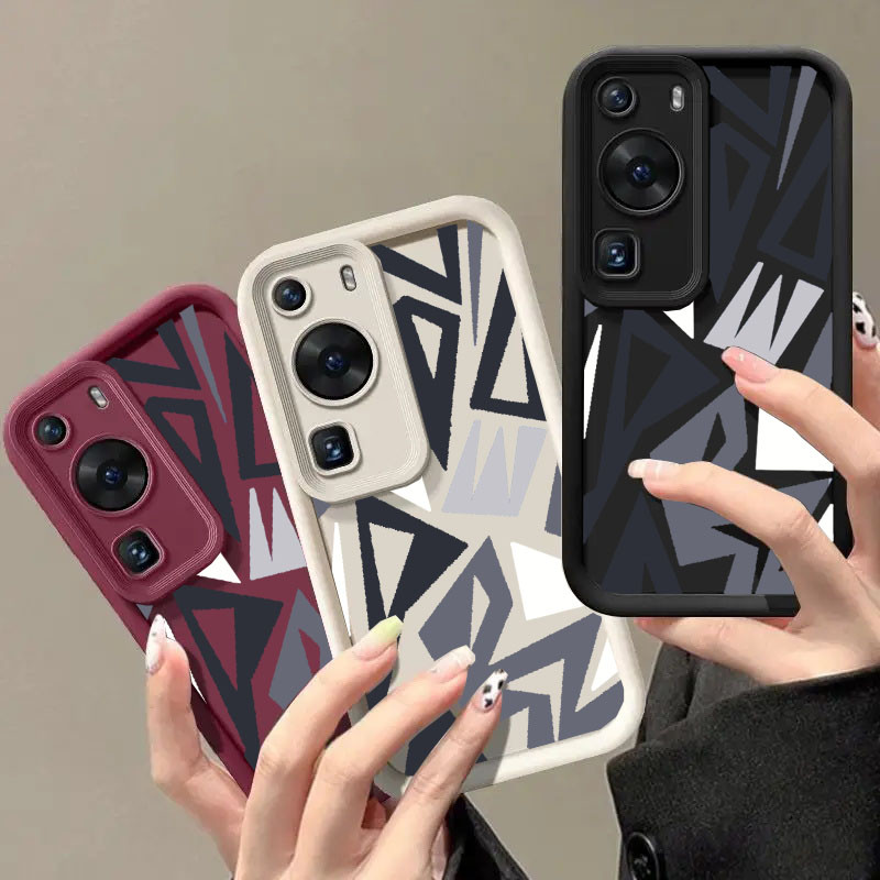 สําหรับhuawei P60 ProกรณีP50 40 30 Pro P50 40 30 AntiFallกันฝุ่นMatte ...