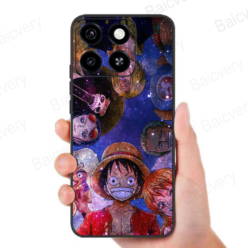 One Piece Luffy Casing ZTE Blade A35 / Blade A55 เคสโทรศัพท์แบบนุ่ม ...