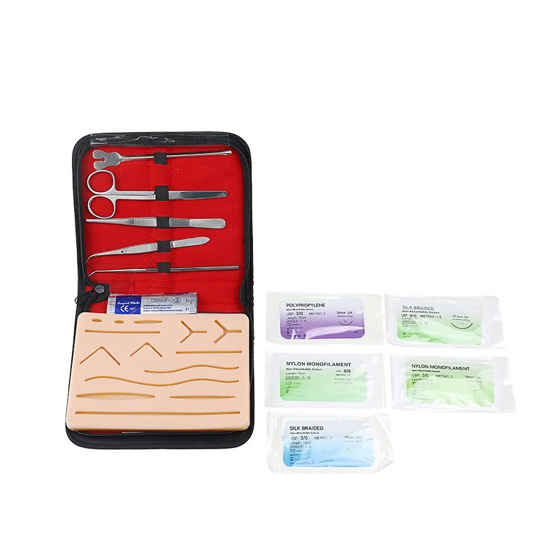 Teaching Suture Training Kit Teaching Tools Medical Instrument Scalpel ...