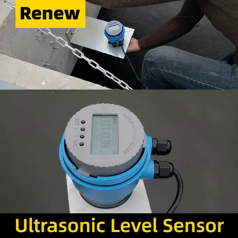 Ultrasonic Water Tank Level Meter 1m 3m 5m Range Ultrasonic Level ...