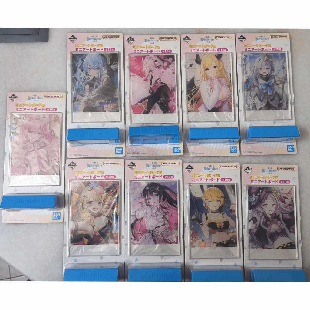 Hololive Ichiban Kuji Vol 3 Mini อะคริลิคบอร์ด feat Koyori Suisei Ayame ...