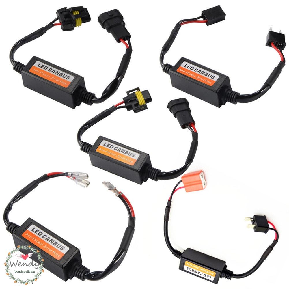LED สําหรับ CANBUS ข้อผิดพลาด Canceler ถอดรหัสโหลดความต้านทานไฟหน้า ...