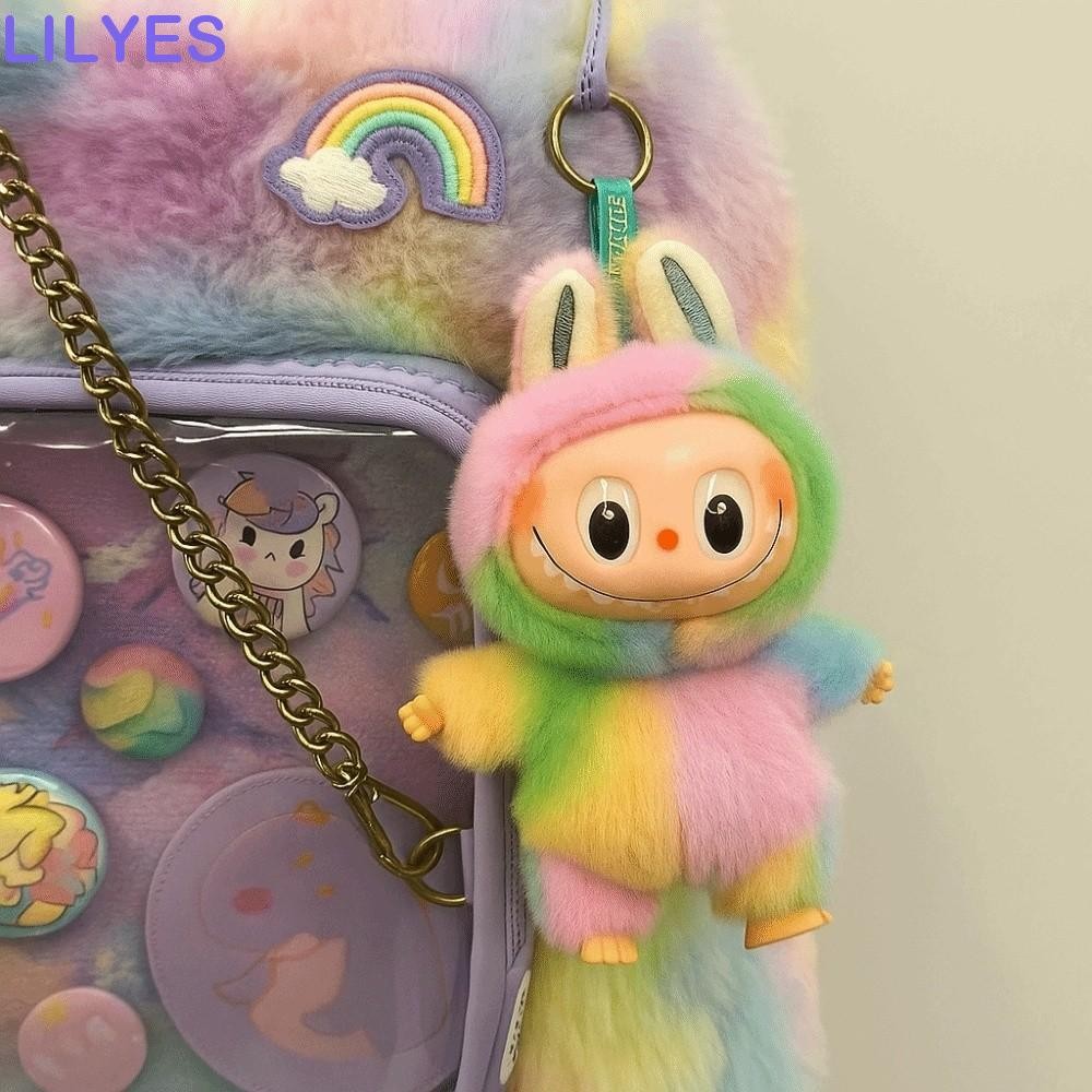 LILYES Labubu V4 ตุ๊กตาตัวเลข, Soft Labubu V4 Series การ์ตูนตุ๊กตาพวง ...