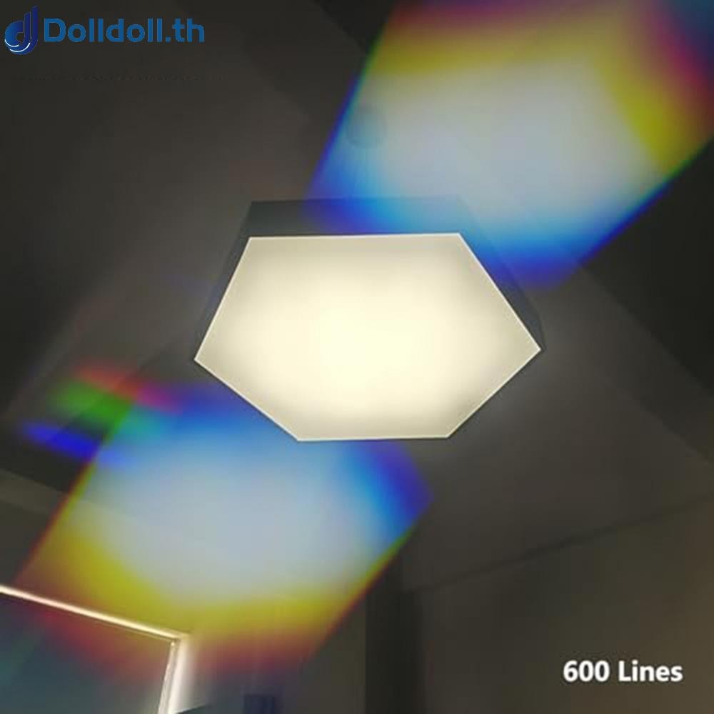 [Dolldoll]Diffraction Grating 100 Lines/mm 2mm Thickness 300 Lines/mm 50 Lines/mm | Shopee Thailand