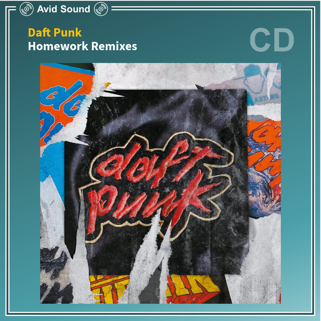 CD แผ่นซีดี Daft Punk Homework Remixes ใหม่ ซีล Daft Punk CD | Shopee ...