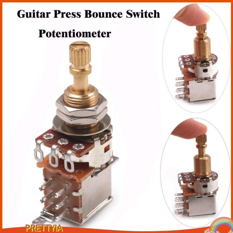 [สวย] Push Pull Pot / Switch Potentionmeter กีตาร์ไฟฟ้า Volume / Tap ...