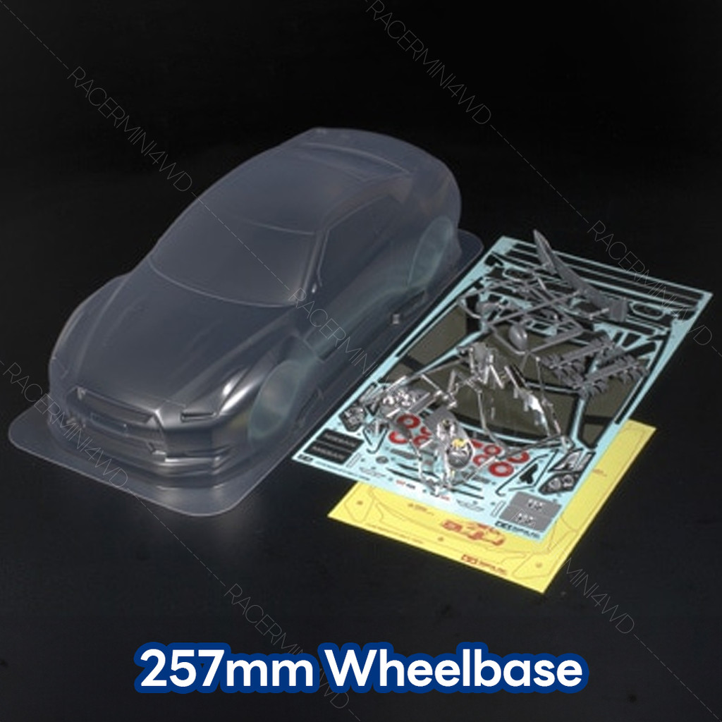 TAMIYA 51340 SP.1340 1/10 R/C Nissan GT-R Body Parts Set (257mm ...
