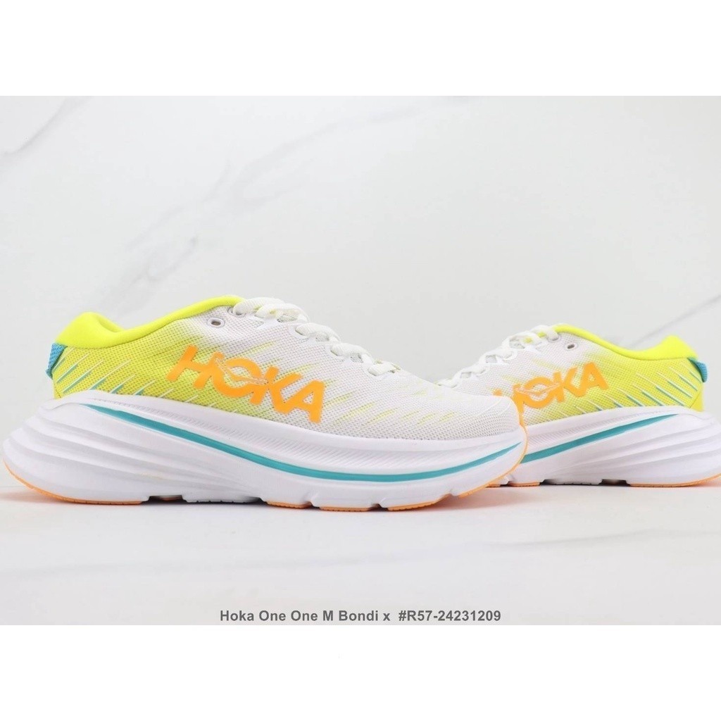 Hoka ONE M Bondi x Bondi x รองเท้าผ้าใบผู้ชายและผู้หญิงรองเท้าผ้าใบกีฬา ...