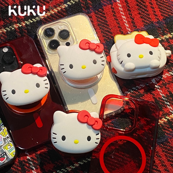 griptok griptok magsafe Kitty Cat - น่ารักการ์ตูนกระเป๋าลมนิรภัย ...