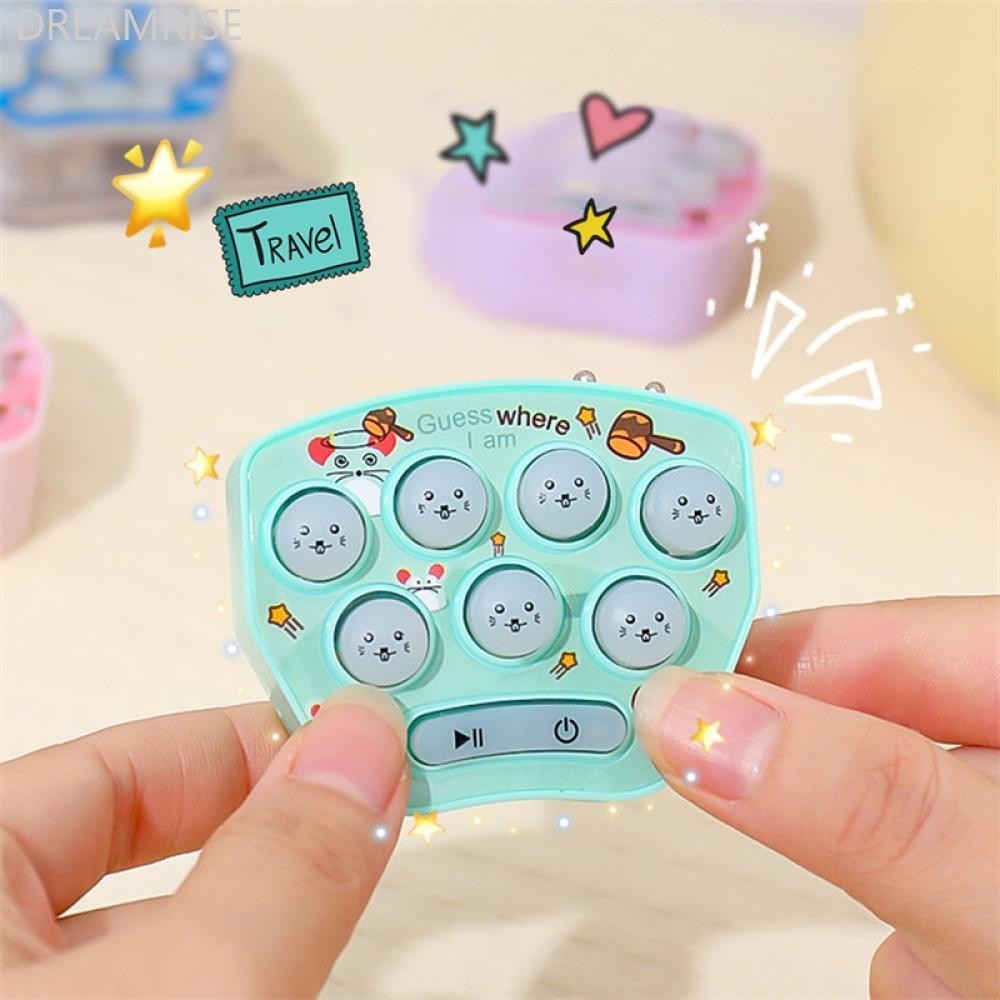 Dreamrise สนุก Mini Gopher เครื่องเล่นเกมมือถือเด็กปาล์มมือความเร็วเกม ...