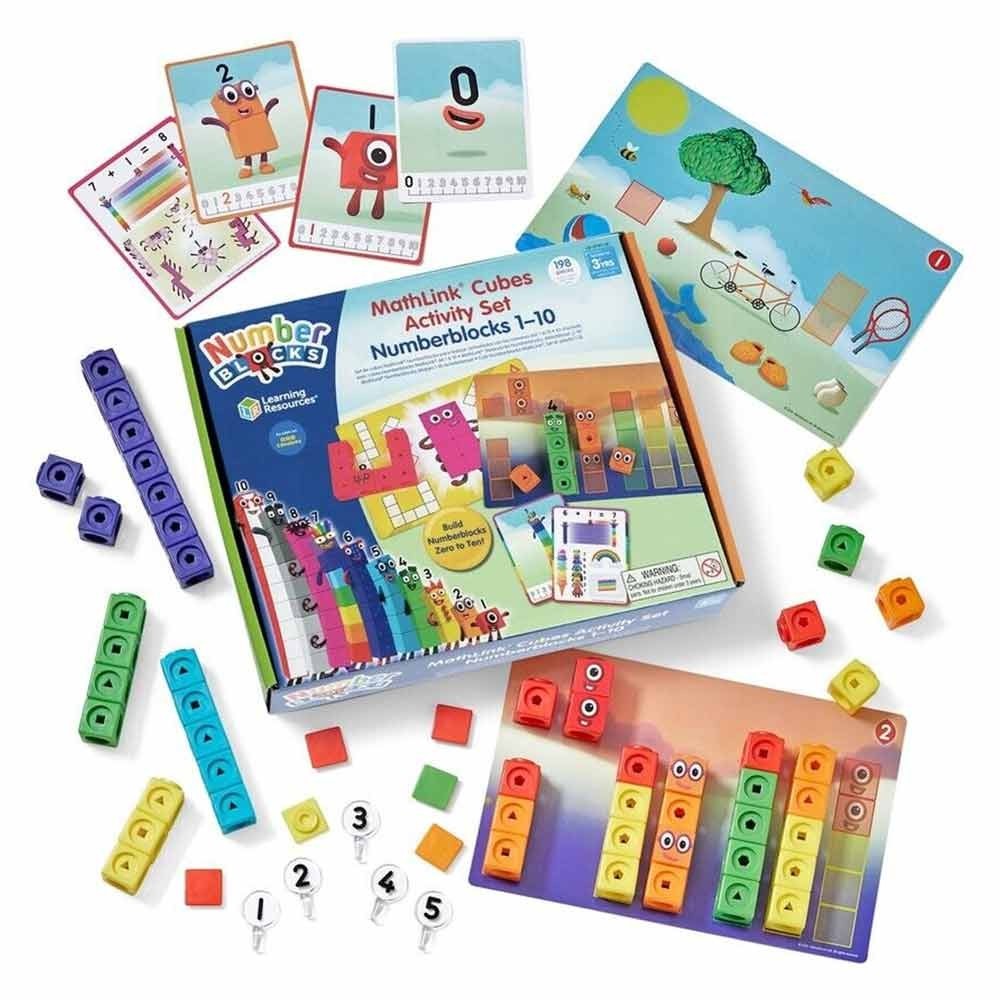 Hand2Mind - Numberblocks MathLink Cubes 1-10 Activity Set | Shopee Thailand