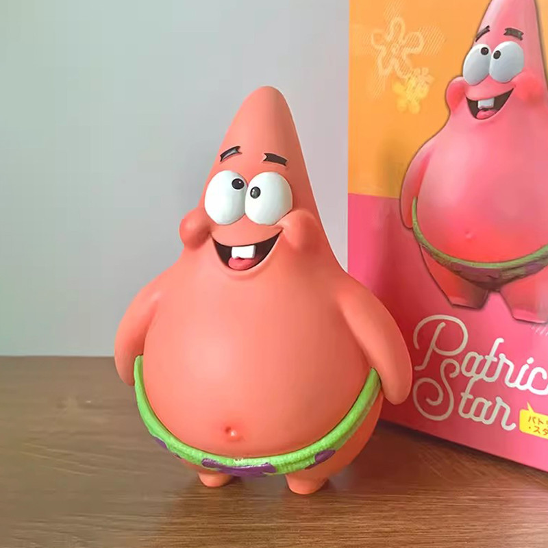 Spongebob Garage Kit การ์ตูน Patrick Star เดสก์ท็อปเครื่องประดับเพื่อน ...