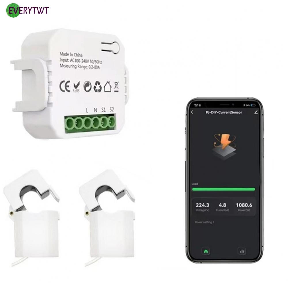 Current Transformer Clamp Power Consumption In KWh Power-Off Memory ...