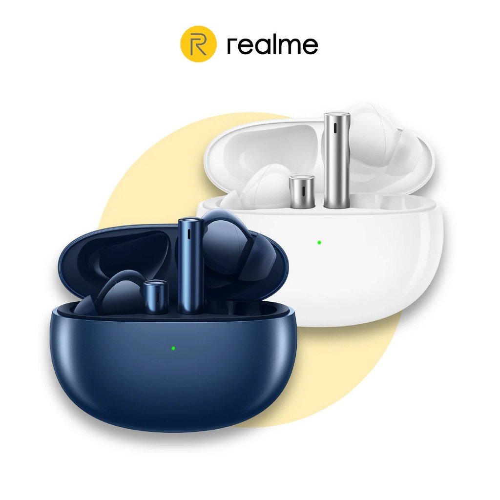 Realme Buds Air 3 | หูฟังไร้สาย TWS Ture | หูฟังบลูทูธ 5.2 | หูฟังการเล่นรวม 30 ชั่วโมง | ชุดหู ...