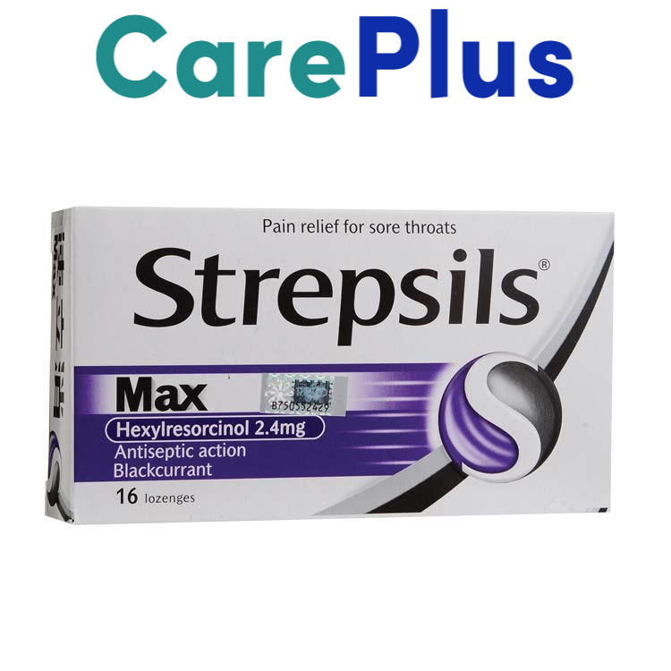 Strepsils MAX 16S (BOX) (EXP: 02/2026) | Shopee Thailand