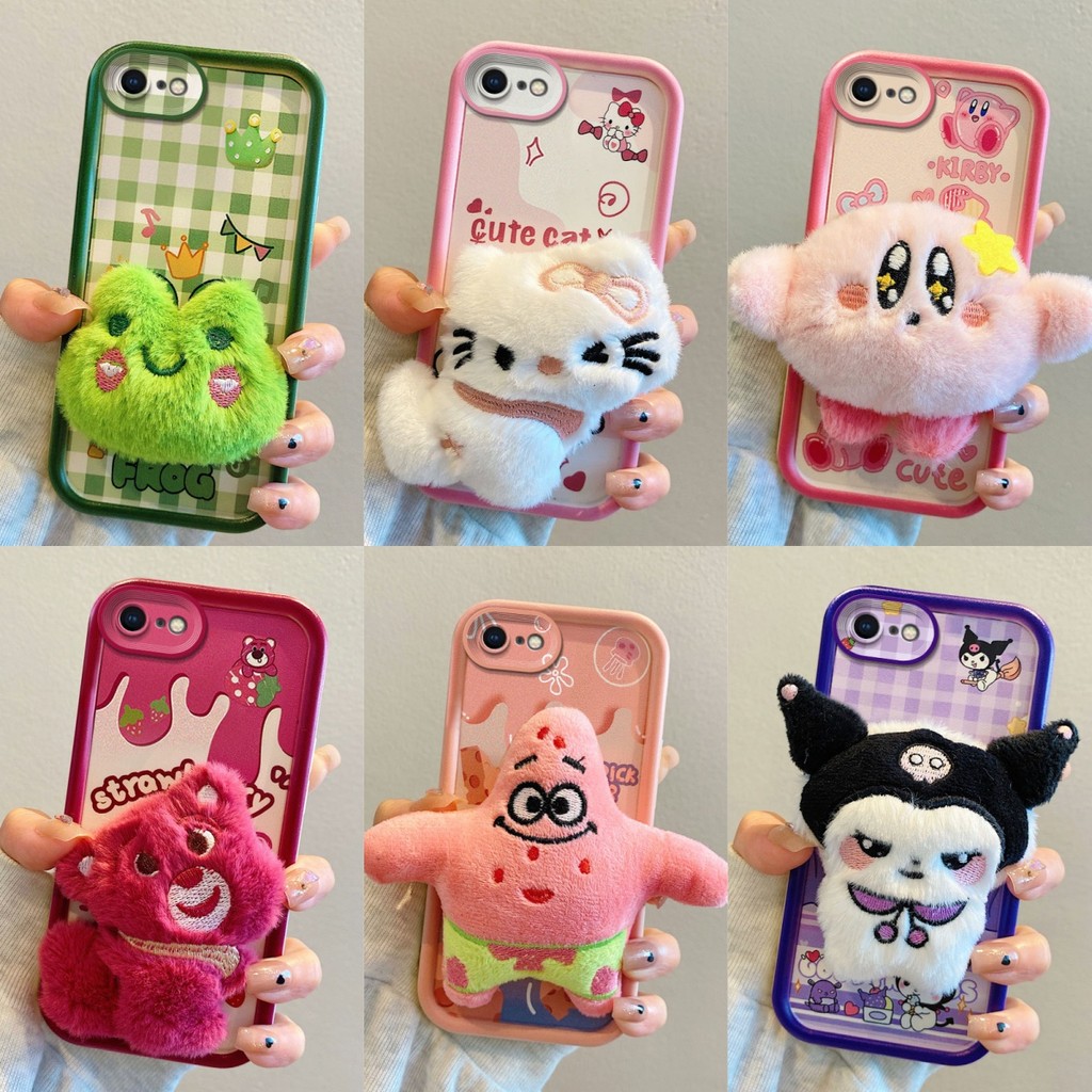 เคส Iphone 6,6S,6Plus,6SPlus,7,8 การ์ตูน Kuromi/Patrick Star/Lots-o ...