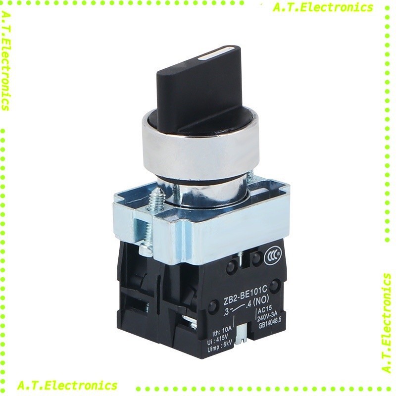 ถูกสุด! ZB2）XB2-BD33C XB2-BD25 XB2-BD33 BD45 BD53สวิทช์ปุ่มลูกบิดสาม ...
