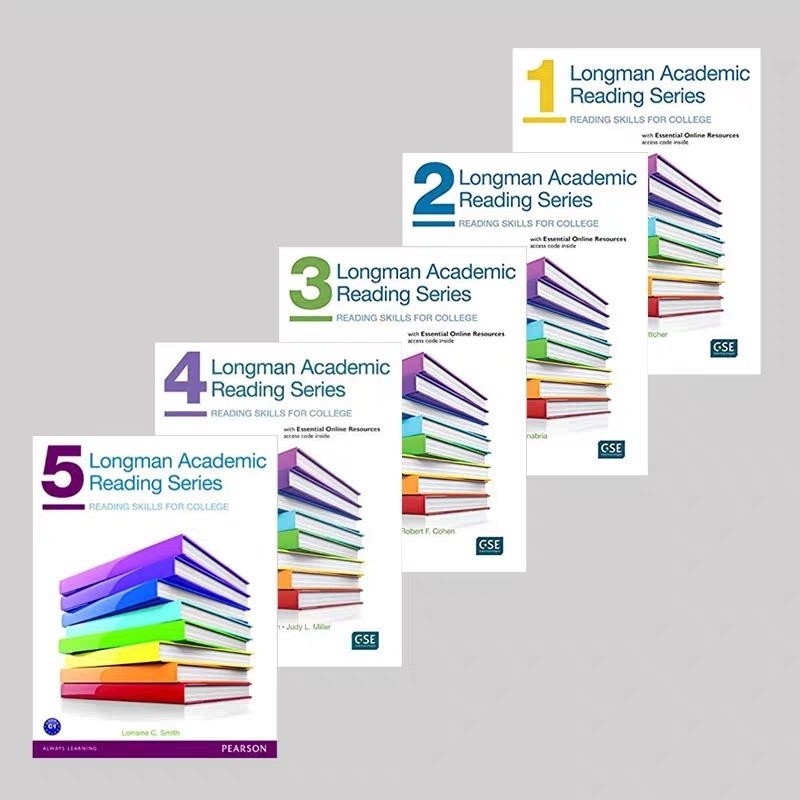 Longman วิชาการอ่าน Longman Academic Reading Series 1-5 | Shopee Thailand