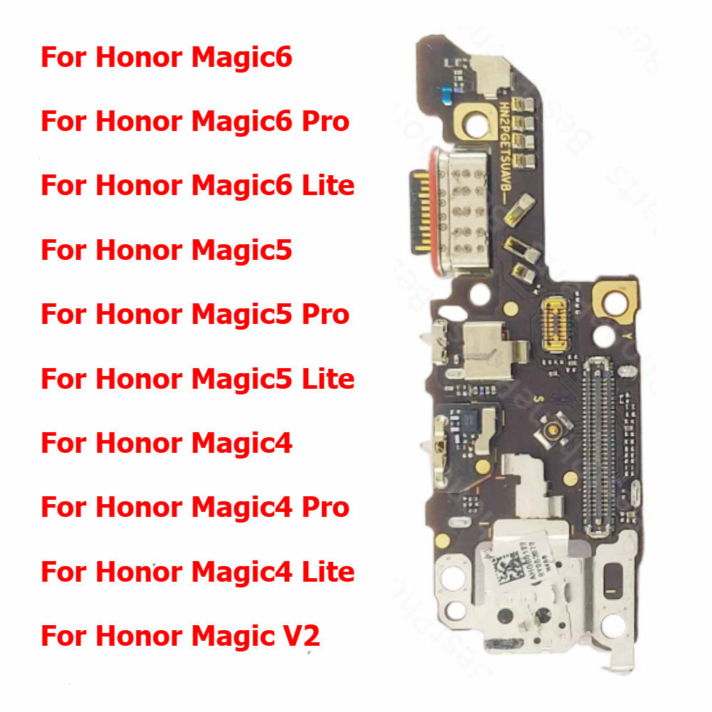 ชาร์จ Usb Connector แผ่นพอร์ตชาร์จสําหรับ Huawei Honor Magic6 6 Magic5 Pro 5 Magic4 4 Lite V2 ...