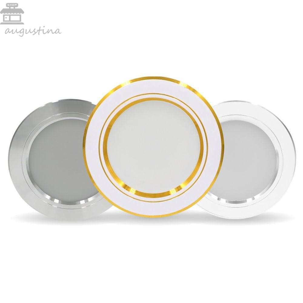 AUGUSTINA แผงไฟ Led ในร่ม 220V 5W 9W 12W 15W 18W Gold/Silver/White Body ...