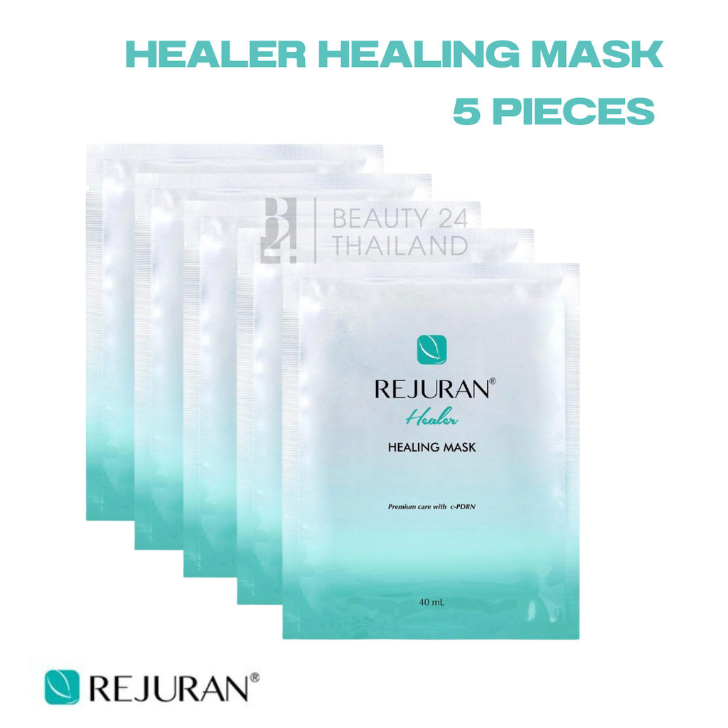 REJURAN Rejuran Healer Healing Mask (1กล่อง=5แผ่น) Rejuran Turnover ...