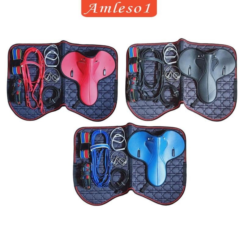 [Amleso1] Horse Saddle Starter Kit แผ่นรองอานขี่ม้าหัวเกียร์พร้อม ...