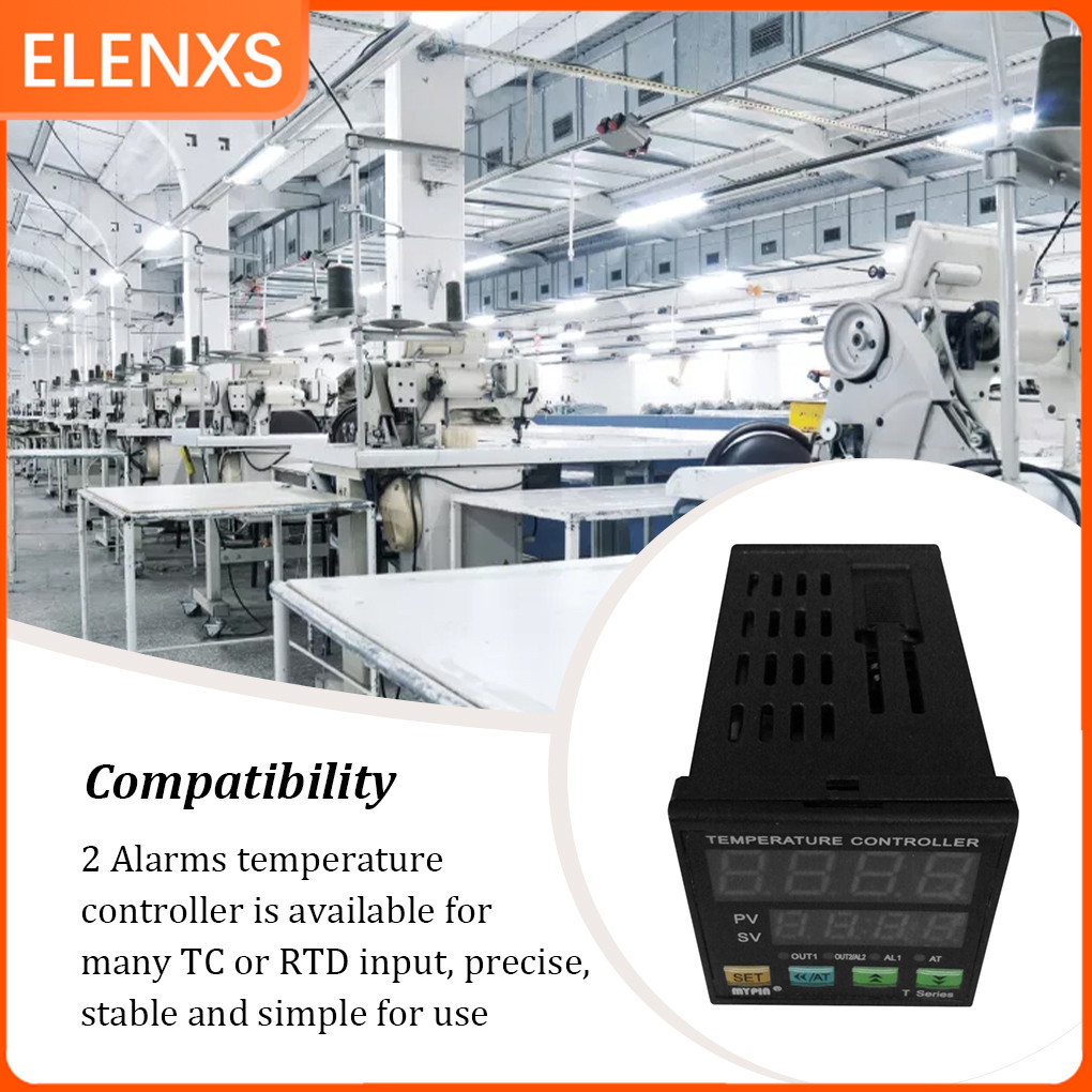 Mypin TA4-VSR ดิจิตอล PID อุณหภูมิ Cooling Output 2 ควบคุมเครื่องวัดอุณหภูมิ 0-10V สัญญาณเตือน ...