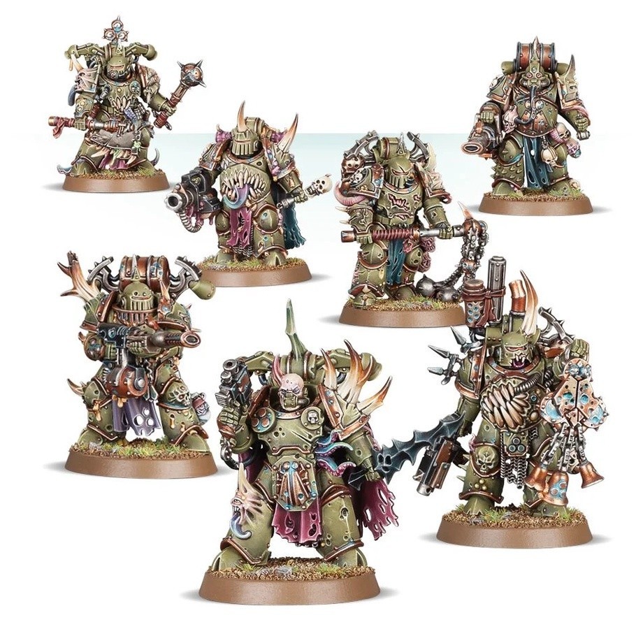 Ku63 Plague Marines Plate Model เรซิ่น Miniatures | Shopee Thailand