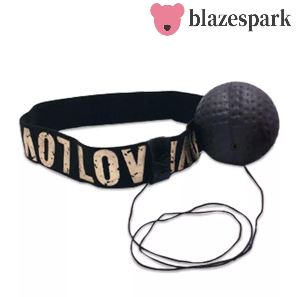 Blazespark ลูกบอลชกมวยพร้อมสตริง Professional PU กระสอบทรายหัวอุปกรณ์ออกกําลังกายมือตอบสนองตา ...