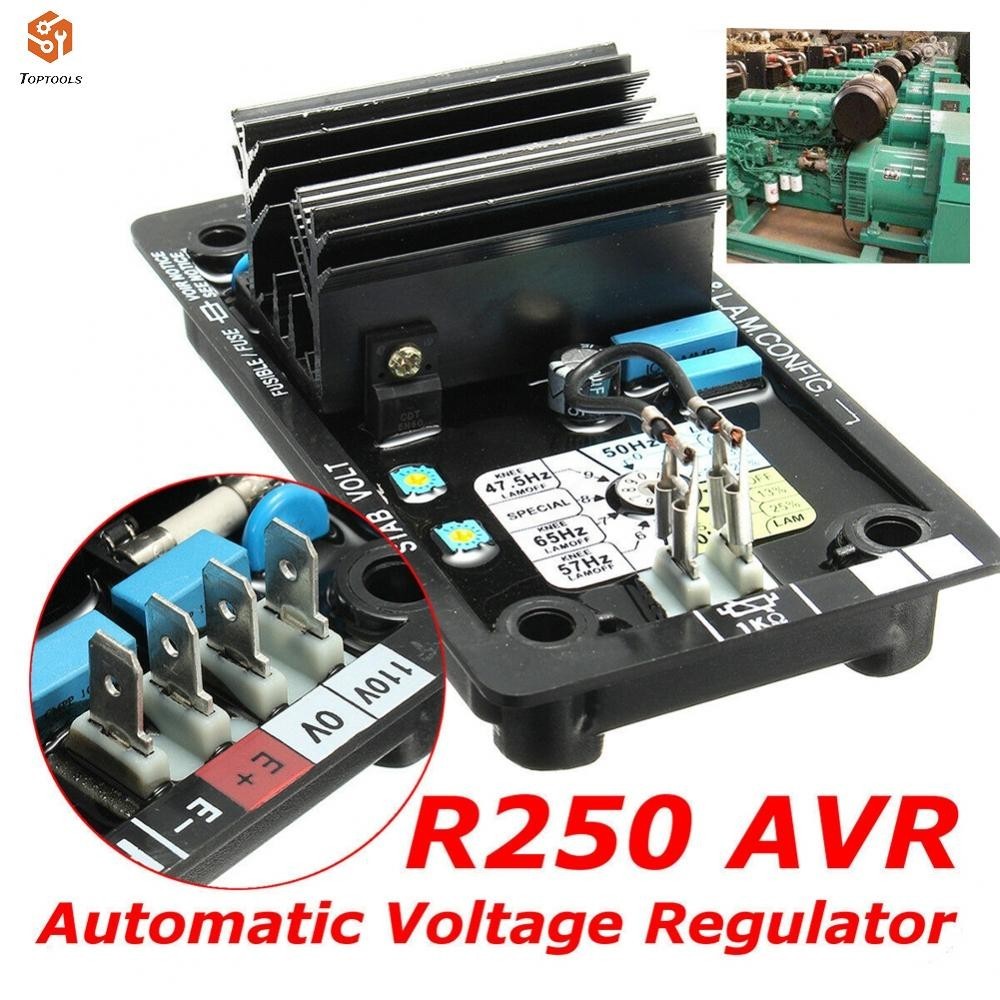 Avr R250 Analog AVR พร้อมการควบคุมกระแสไฟกระตุ้นแบบดิจิตอล | Shopee ...