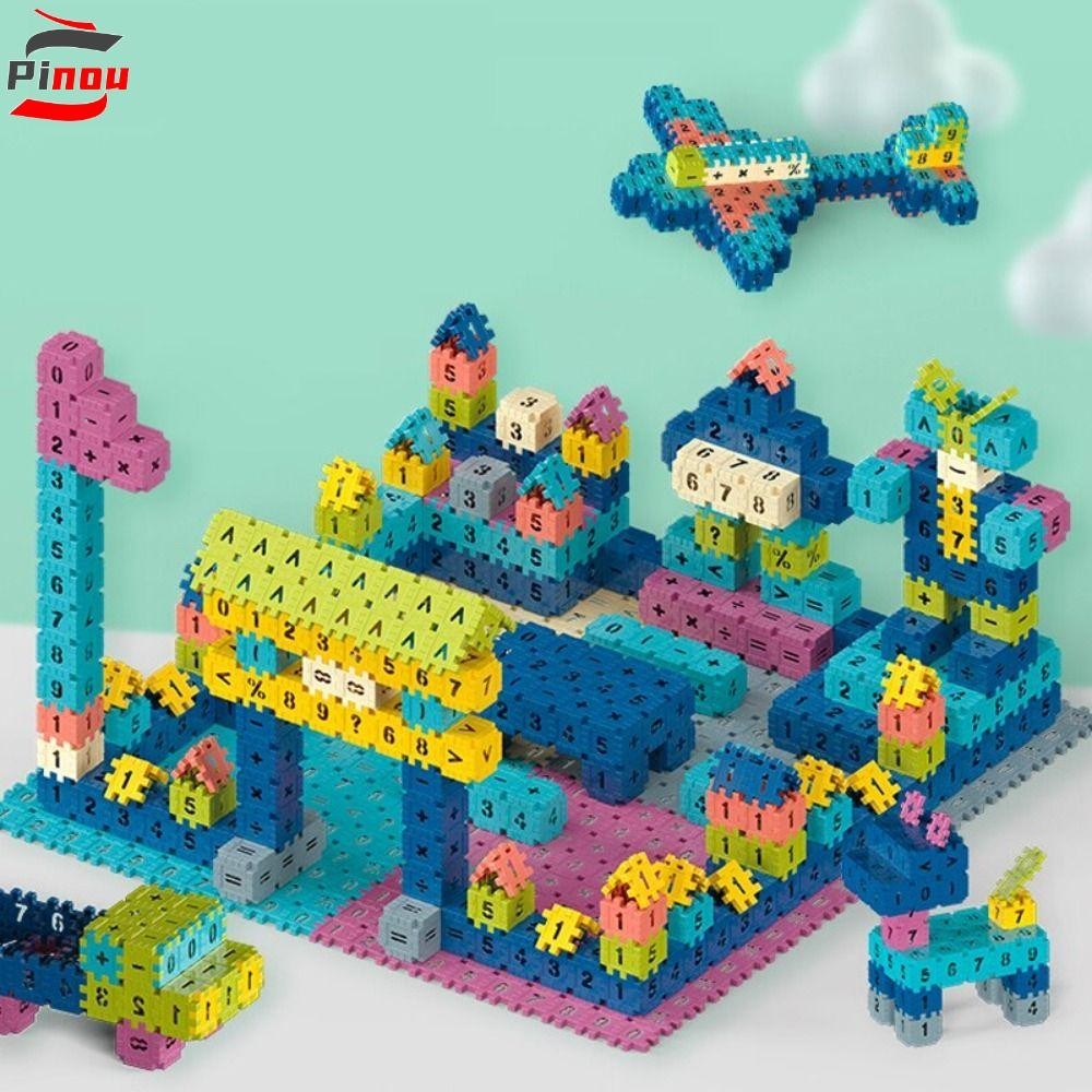 บล็อกตัวต่อตัวเลข PINOU,|สี High Balance ประกอบชุด, เกมกระดานยอดนิยม ...