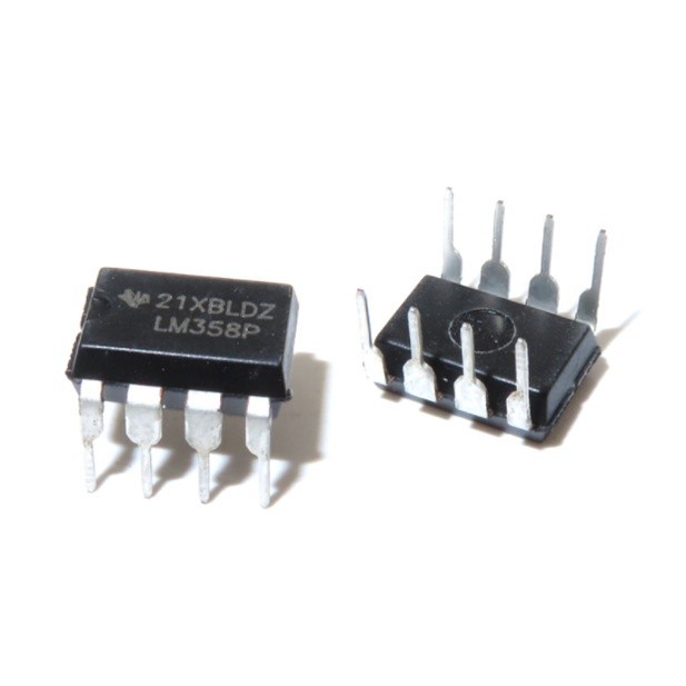 Lm358 LM358P LM358N DIP-8 Dual-Channel คอมพิวเตอร์เครื่องขยายเสียงชิป ...