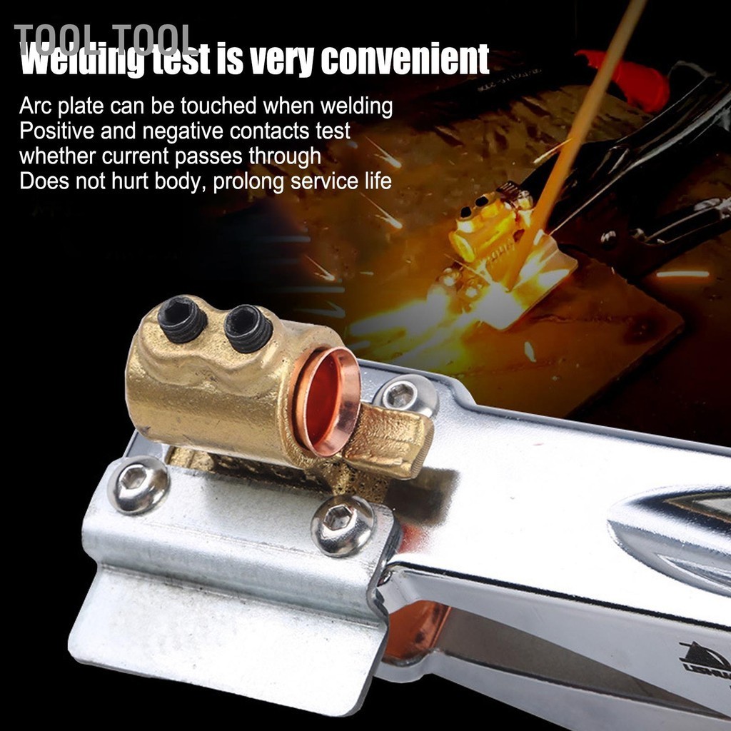 Tool Grounding Work Clamp 300A เครื่องเชื่อมเชื่อม Earth เหล็กชุบโครเมี ...