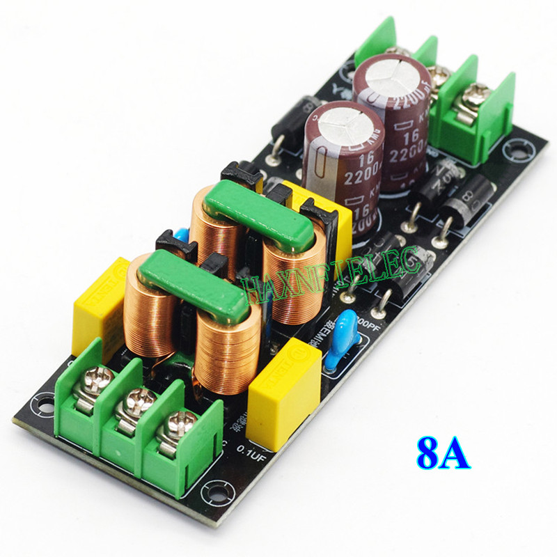 AC EMI Power Filter AC High Frequency Filter Module Anti-electromagnetic Interference Filting DC ...
