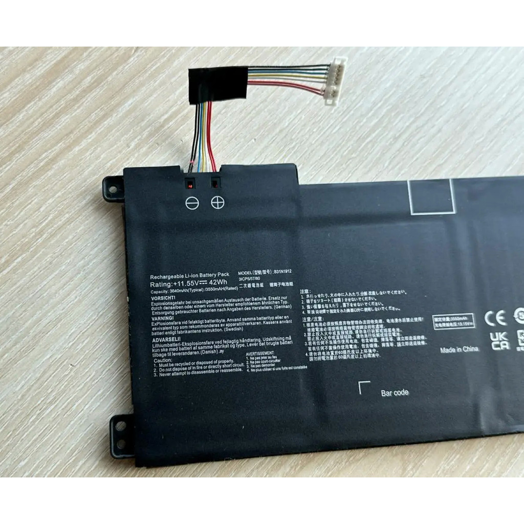 C31N1912 B31N1912 11.55V 42Wh แบตเตอรี่แล็ปท็อป For Asus VivoBook 14 ...