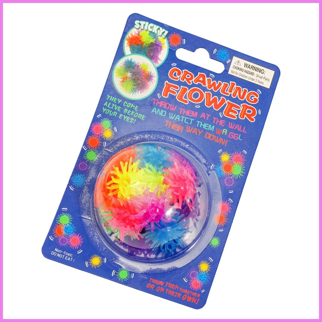 Sticky Window Crawlers หลากสียืด Sticky Rolling Ball ของเล่น Sensory ...