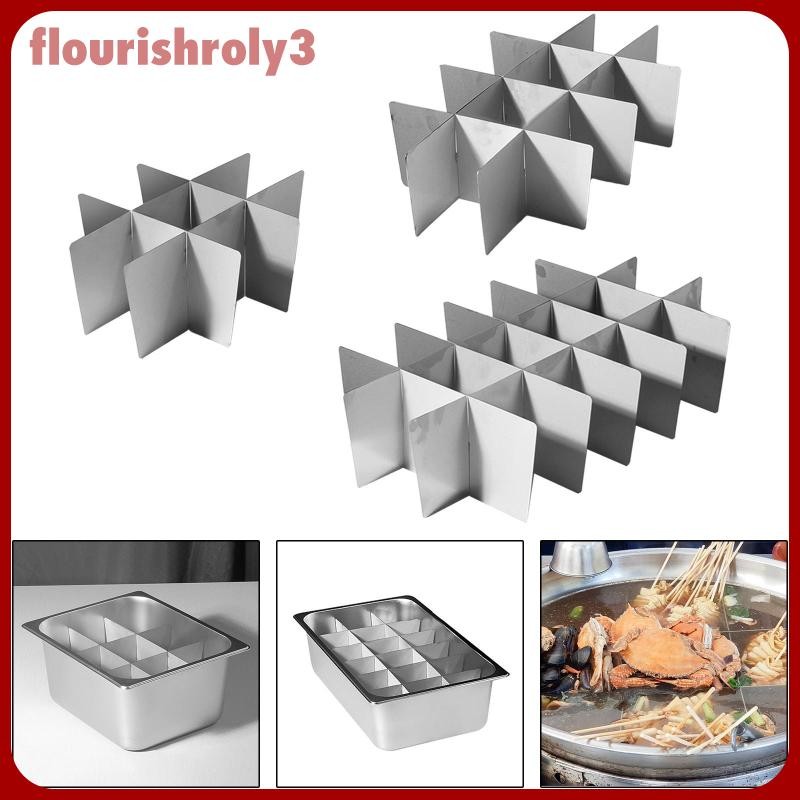 [Flurish] ตัวแบ่งในครัว ตัวแบ่งในครัว ซับ หลายอุปกรณ์แยกช่องหม้อ ตัวแบ่งส่วน | Shopee Thailand
