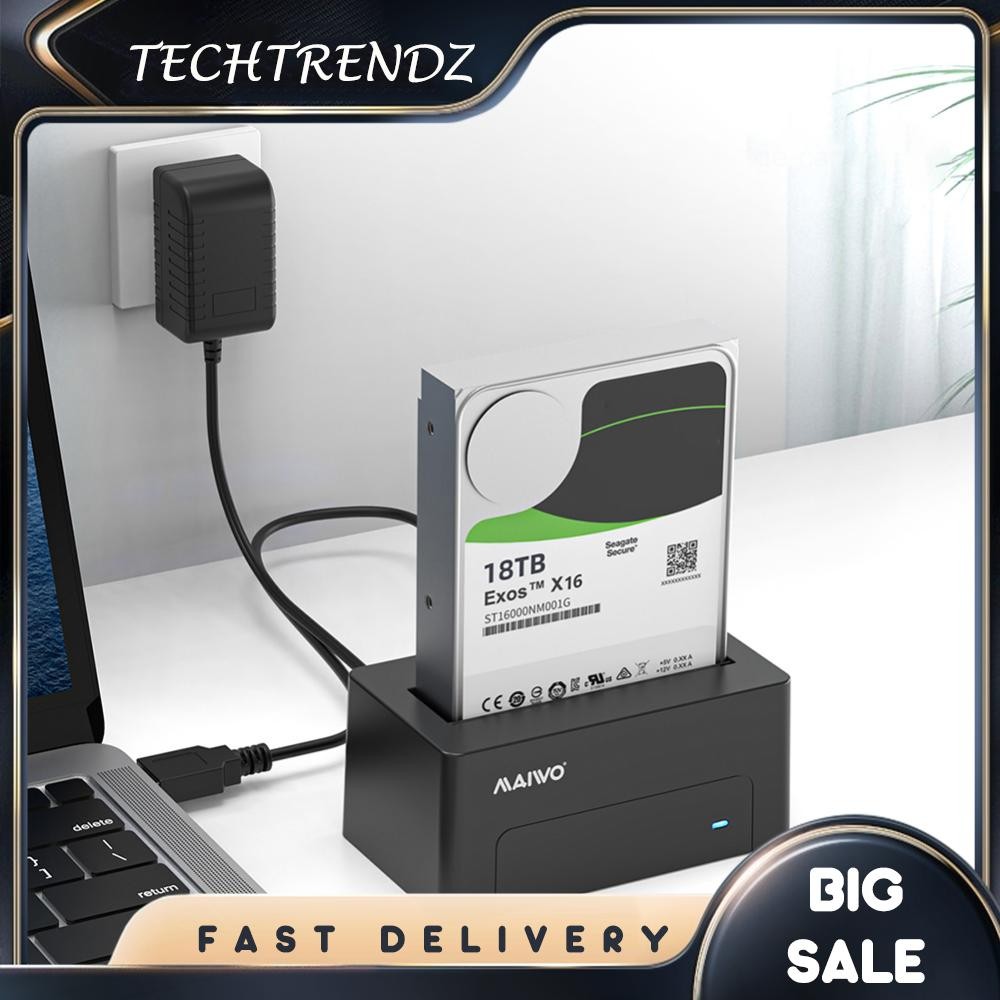 [techtrendz.th] 2.5 3.5 นิ้ว SAS Hard Drive Dock Station SAS ถึง USB 3. ...