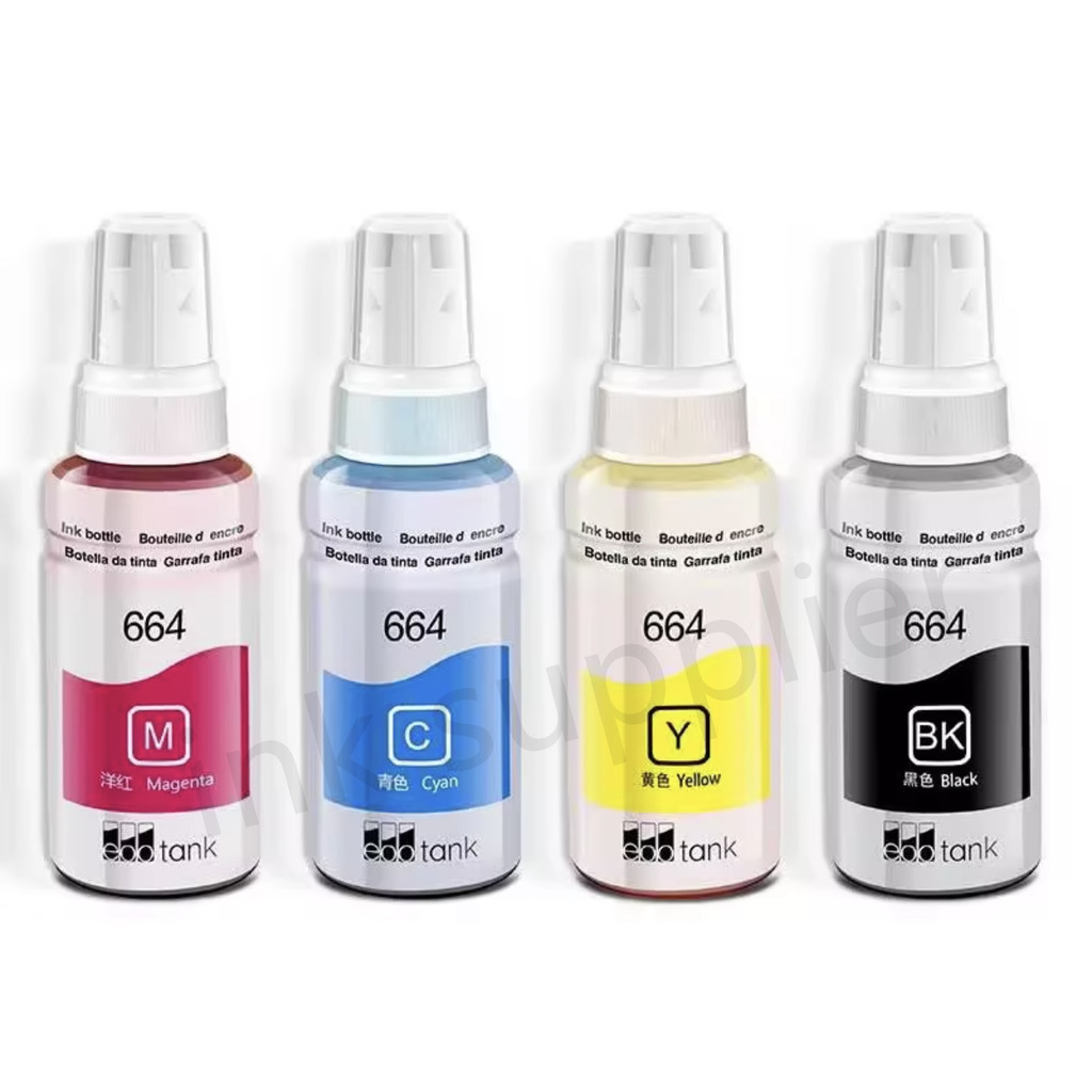 หมึก Premium Compaible T664 664 Refill Ink Compatible for L100 L120 ...
