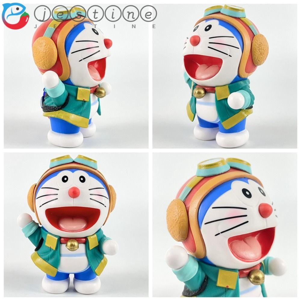 Jestine Doraemon Action Figures, ตกแต่ง PVC ตุ๊กตา Doraemon รุ่น ...