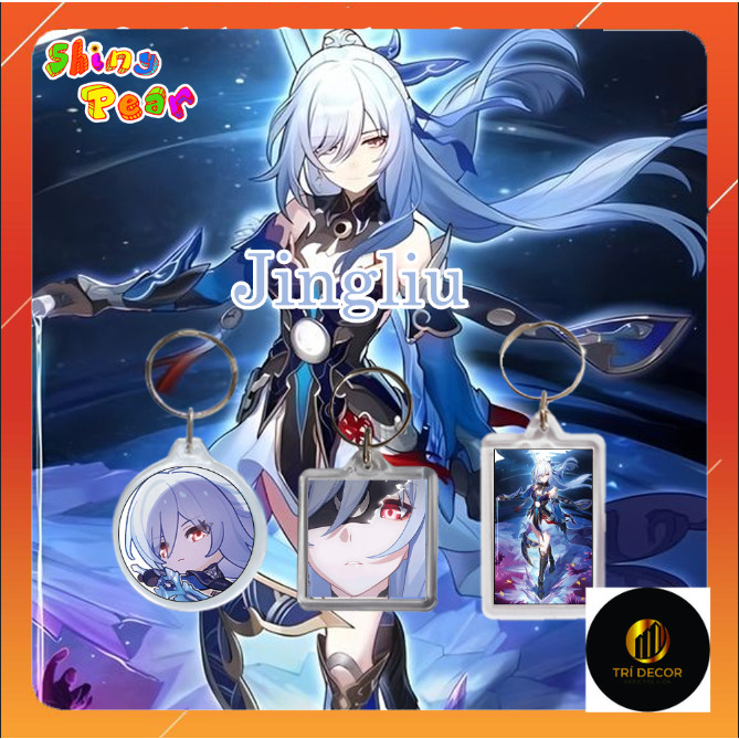 [Honkai Star Rail] - พวงกุญแจ Jingliu micha/เกมพวงกุญแจ รางดาว Honkai ...