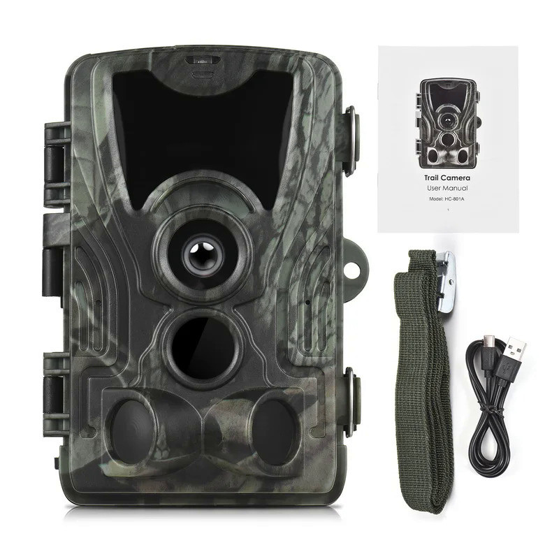 Trail Camera Night Vision Motion Activated Waterproof 24MP+2.7K ...