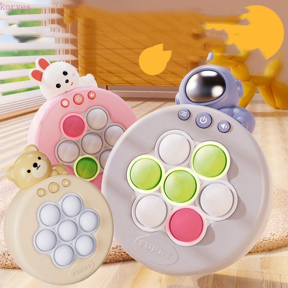 Koryes Fast Push Game Toy, Pop It Educational Quick Push Game Puzzle ...