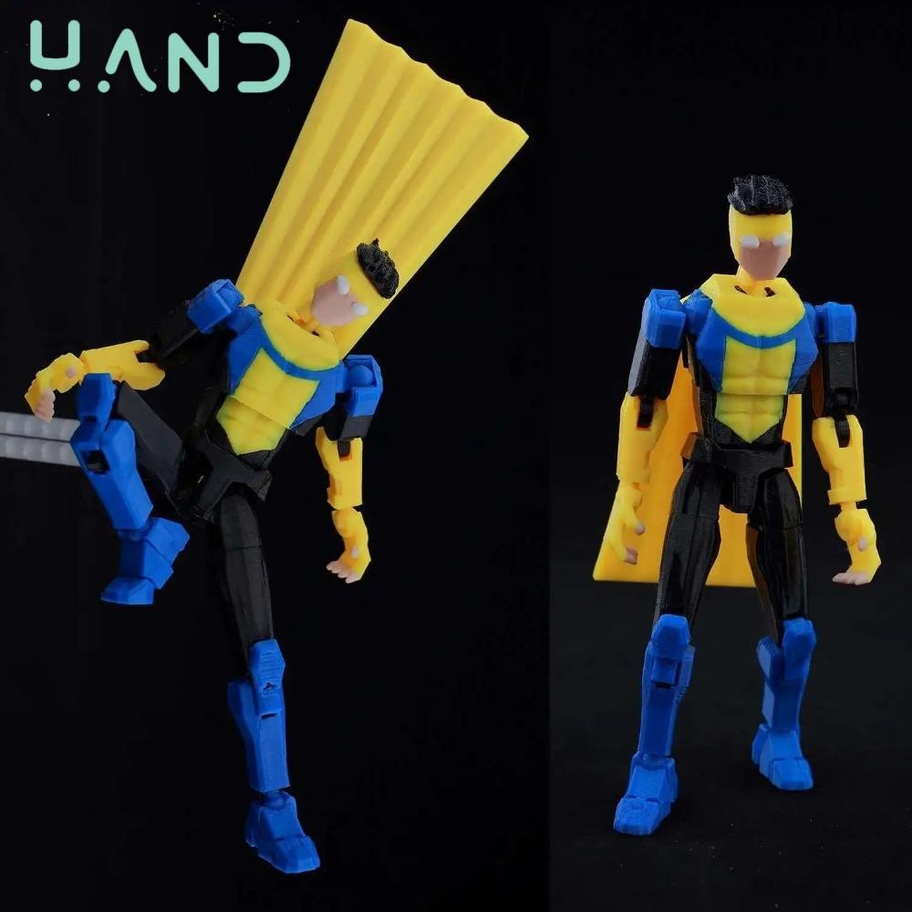 ตัวเลข HAND Superheroes Invincible 2.0, โมเดลของเล่นพิมพ์สะสม, แอ็คชั่น ...
