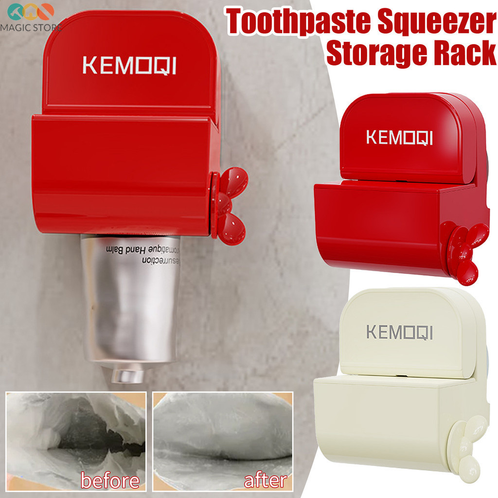 [บ้าน]เครื่องจ่ายยาสีฟันแบบเจาะฟรีด้วยตนเอง | Twist-Squeeze Mechanical ...
