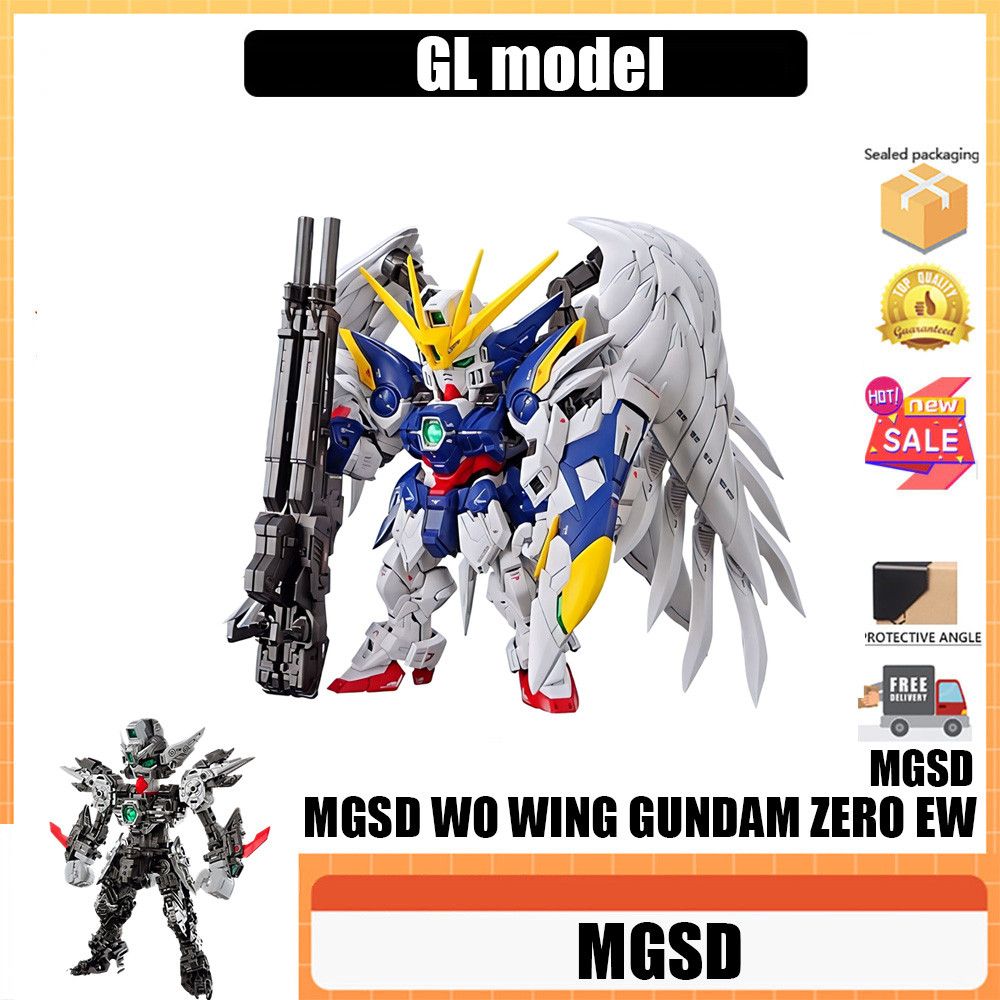 GL MGSD WO WING GUNDAM ZERO EW XXXG-00 โรงงานใหม่ ZERO ประเภท Flying WING MGSD Lint EW Angel ...