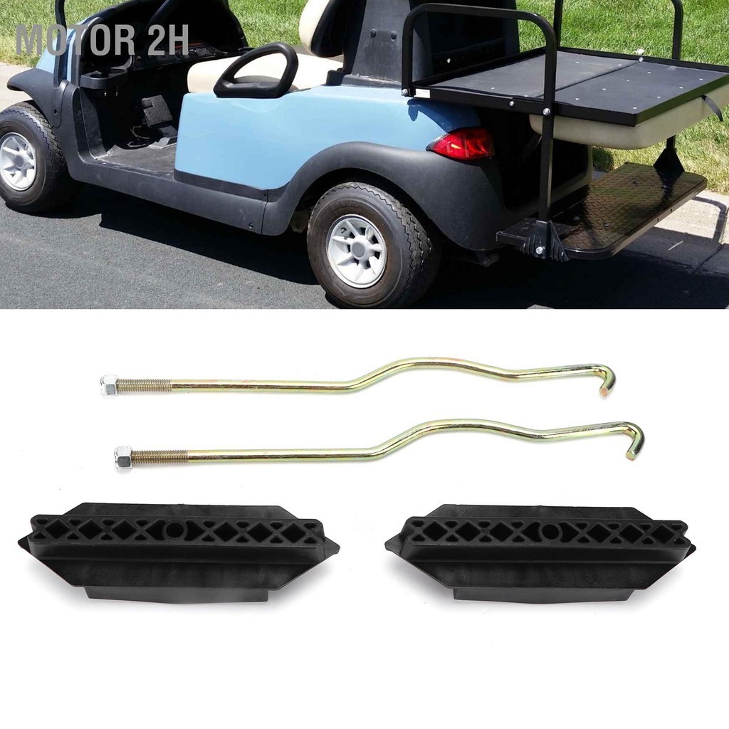 Motor 2H แบตเตอรี่ 12V Hold Down Bracket Kit 102534001 สำหรับ Club Car ...