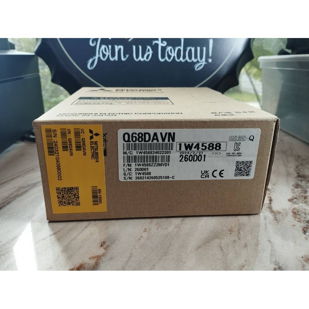 PLC MITSUBISHI Q68DAVN,A/D CONVERTER UNIT MITSUBISHI Q68DAVN Anaiong ...