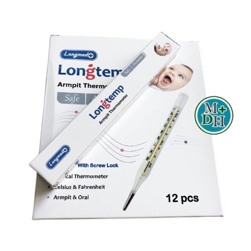 วัดความร้อน Thermometer ปรอทวัดไข้ ปรอทแก้ว วัดไข้ จำนวน 1 ชิ้น ...